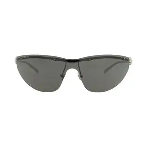 Gucci Shield-frame Metal Sunglasses