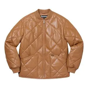 Supreme Quilted Leather Work Jacket