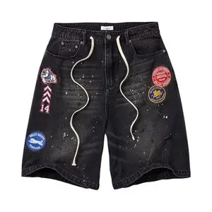 VALE FOREVER Paradise Jorts - Black