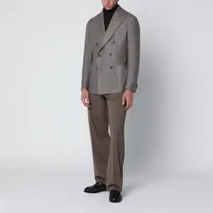 Tagliatore Double-breasted Jacket In Wool And Cashmere