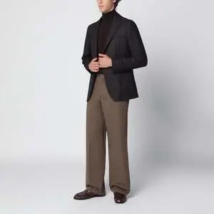 Tagliatore Single-breasted Jacket With A Micro Check Pattern