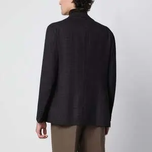 Tagliatore Single-breasted Jacket With A Micro Check Pattern