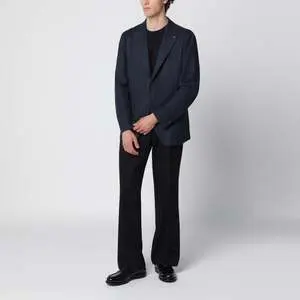 Tagliatore Single-breasted Jacket With A Herringbone Pattern