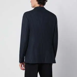 Tagliatore Single-breasted Jacket With A Herringbone Pattern