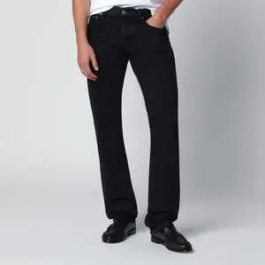 Saint Laurent Straight-leg Cotton Jeans