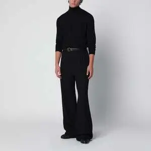 Saint Laurent Tailored Trousers With Pinstripe Pattern