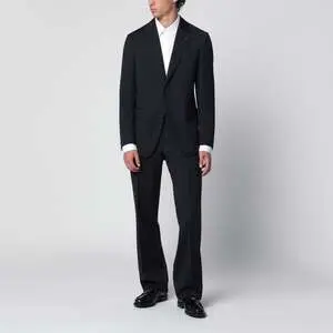 LARDINI Single-breasted Jacket In Wool