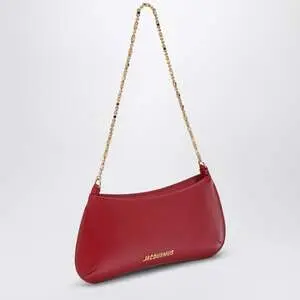 Jacquemus Le Bisou Chaine Patent Leather Bag - Red