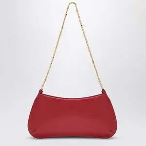 Jacquemus Le Bisou Chaine Patent Leather Bag - Red