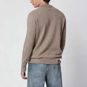 DRUMOHR Wool Mélange Polo Sweater