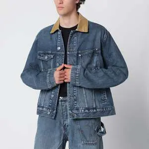 JW Anderson Denim Jacket With Corduroy Collar