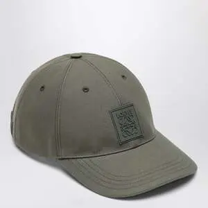 Loewe Khaki Hat With Anagram Logo