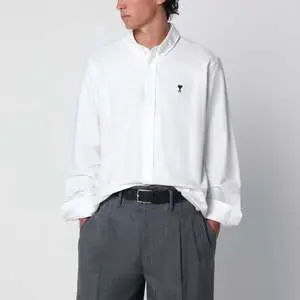 AMI Paris De Coeur Shirt In Cotton