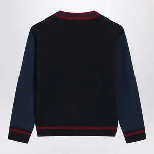 Bonpoint Wool Cardigan With Appliqu