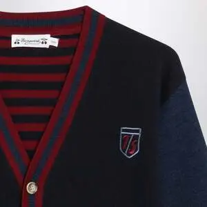 Bonpoint Wool Cardigan With Appliqu