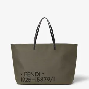 Fendi Large Shopper Bag - Green