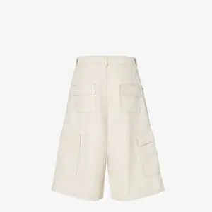 Fendi Selleria Wide-leg Bermuda Shorts