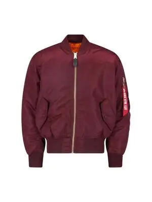 Alpha Industries Flight Bomber Jacket - Red