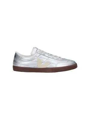 VEJA Low-top Leather Sneakers - Silver