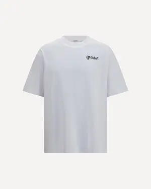 Off-White Script Logo Skate T-shirt - White