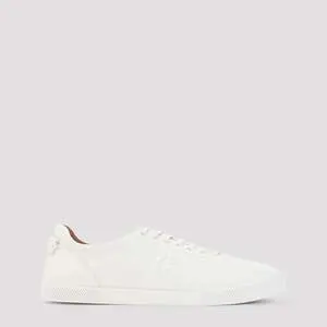 Giorgio Armani S Leather Sneaker - White