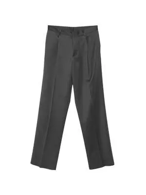 LARDINI Tailored Wool Trousers - Grey