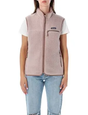 Patagonia Retro Pile Fleece Vest - Mauve