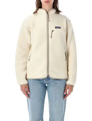 Patagonia Full-zip Fleece Jacket - Beige