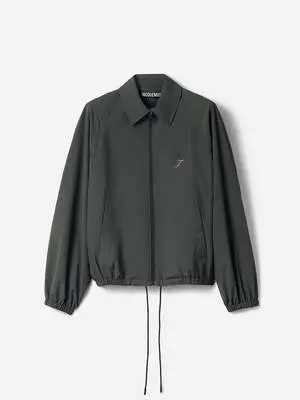 Jacquemus Windbreaker Jacket - Darkgrey