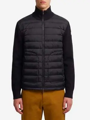 Moncler Hybrid Zip-front Puffer Cardigan