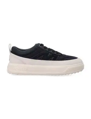 Moncler MONCLER "Altive" Nubuck Suede Trainers Nero