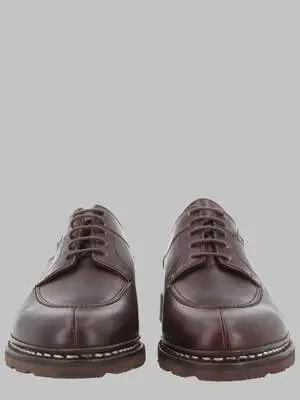 Paraboot Leather Derby Shoes - Brown