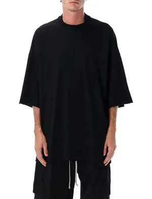 Rick Owens Tommy T Jumbo Oversized Below-hip Cotton T-shirt - Nero
