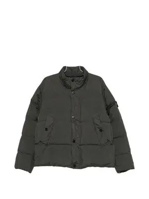 Stone Island Nylon Short Down Jacket - Grey