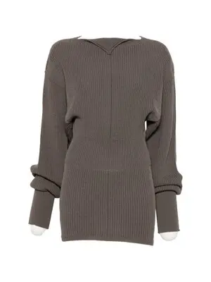 Rick Owens Wool V-neck Sweater