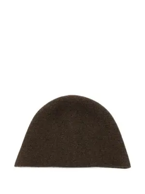 UMA WANG Cashmere Bucket Hat - Brown