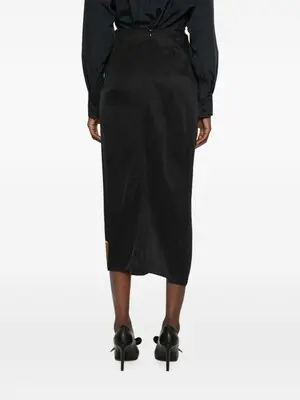 Dries Van Noten Suma Printed Long Skirt