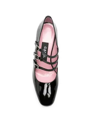 CAREL Keel Patent Leather Pumps - Black