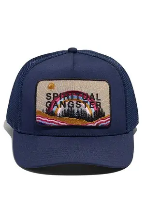 Spiritual Gangster Sol Peaks Trucker Baseball Cap