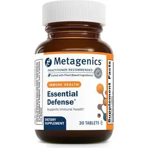 METAGENICS Essential Defense Immune Support Supplement 30 Tablets 30 Tablets - None