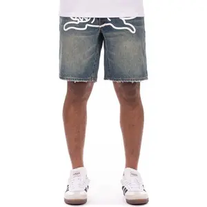 ICECREAM Blueberry Yogurt Denim Shorts - Blue Shade