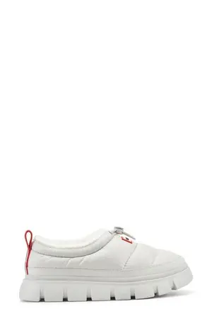 Hunter Madi Platform Puffer Slipper - Grey