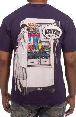 ICECREAM Refrigerator Graphic T-shirt