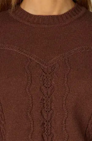 Wit & Wisdom Cable Stitch Sweater