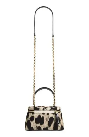 Givenchy Mini Antigona Leopard Jacquard Vanity Case Handbag
