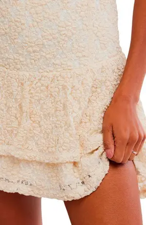 Free People Slow Burn Lace Minidress