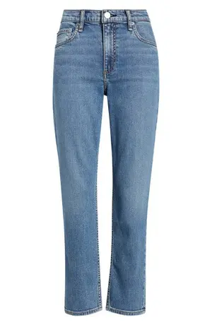Rag & Bone Featherweight Wren Mid Rise Ankle Slim Jeans