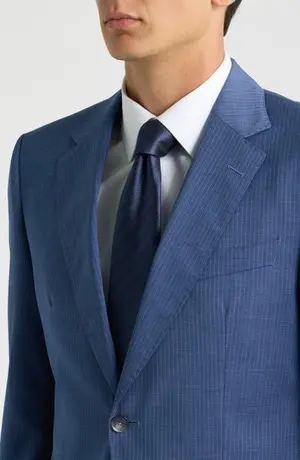 BOSS Pinstriped Wool Sport Coat