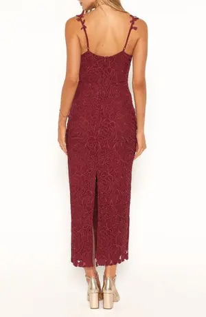 PETAL & PUP Rosana Lace Maxi Dress