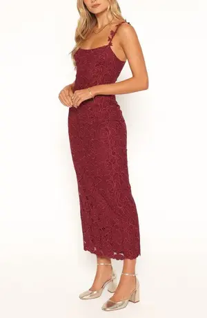 PETAL & PUP Rosana Lace Maxi Dress